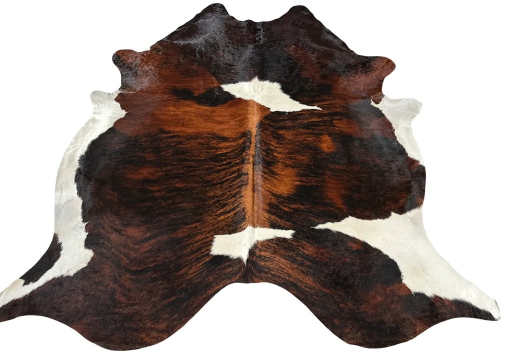 Koberec kusový hovězí kůže 4,0 m2, exotic tricolor 129
