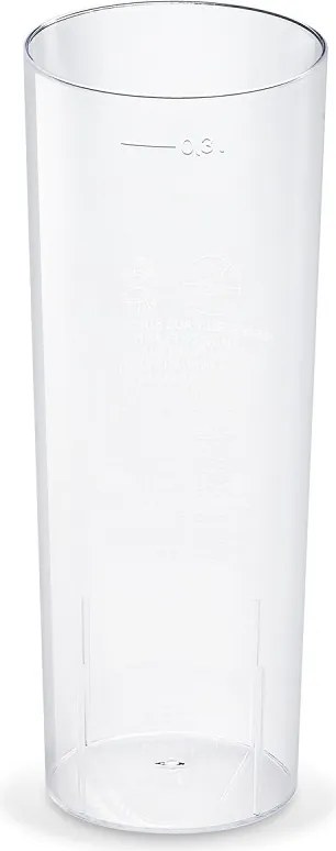 Wimex 73134 - kelímek krystal Longdrink 2 cl/4 cl/0,3 l, průměr 59 mm - 10 ks