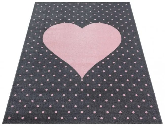Vopi | Dětský koberec Bambi 830 pink - 120 x 170 cm