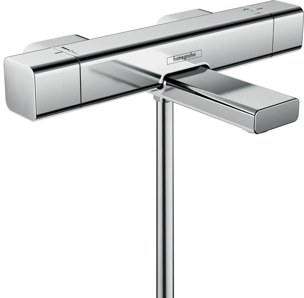 Hansgrohe Ecostat E, termostatická vanová baterie, chromová, 15774000
