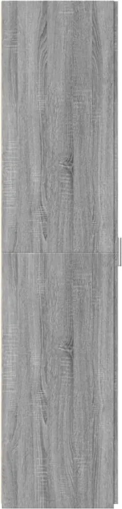 Skříň highboard šedá sonoma 40 x 42,5 x 185 cm kompozitní dřevo 3281404