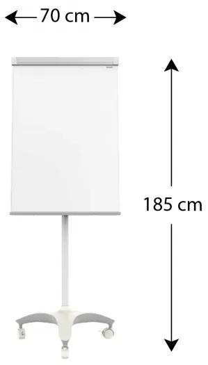 ALLboards EXCLUSIVE FL5EC flipchart tabule 100 x 70 cm