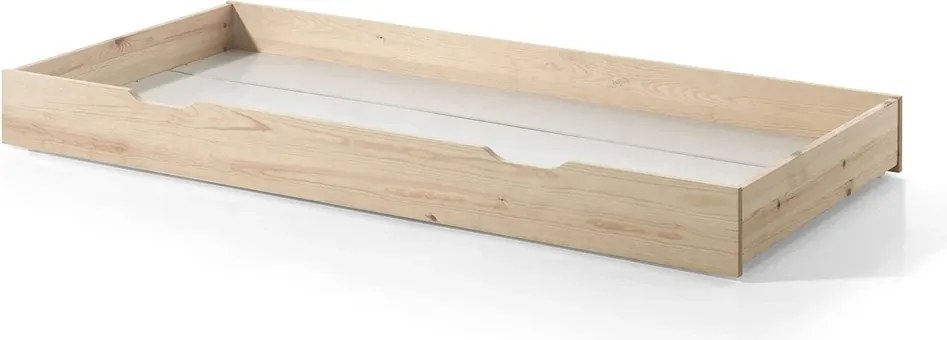 Úložný šuplík a přistýlka pod postel Dallas přírodní