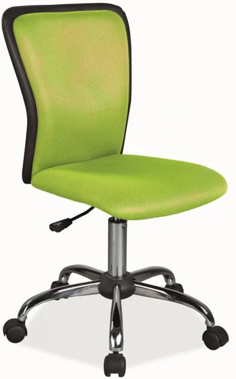 Casarredo Kancelářská židle Q-099 zelená/černá