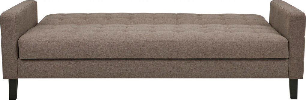 House Nordic Rozkládací pohovka s úložným prostorem MILTON hnědá 204 cm