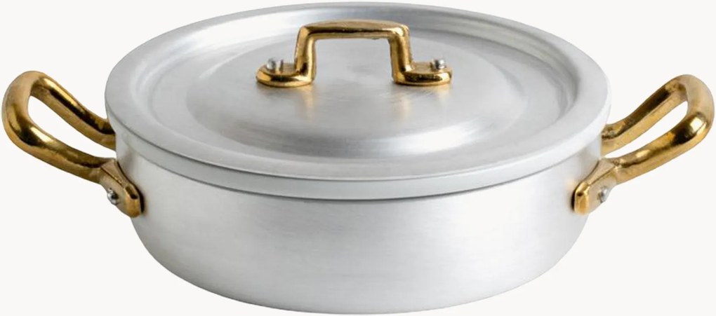 Hrnec's rukojetí, poklicí a porcelánovou vložkou Porcelano, 3 díly