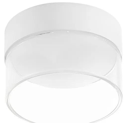 Linea Light 90281 Crumb, bílé moderní stropní svítidlo, 10W LED 3000K, prům. 10,4cm