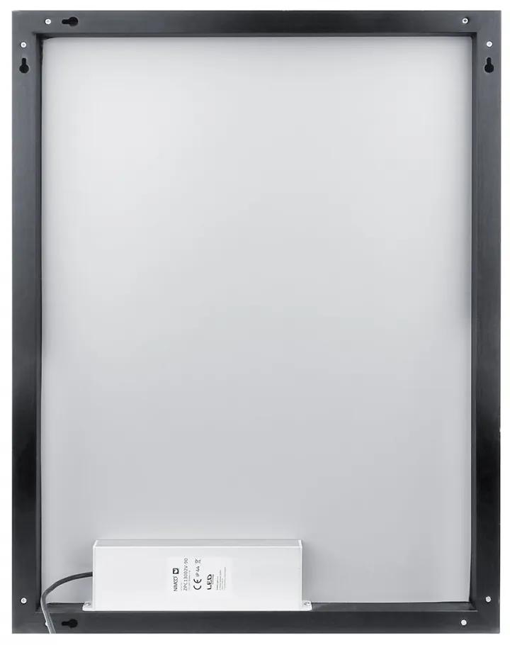 Nimco Černé LED zrcadlo 800x700 ZPC 13003-90