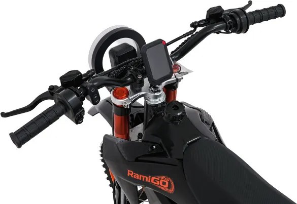 Elektrická motorka E-RIDER X černá