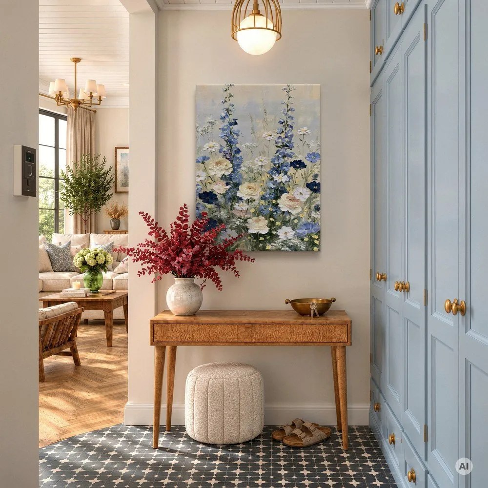 Tištěný obraz na plátně 60x80 cm Blue Meadow – Styler