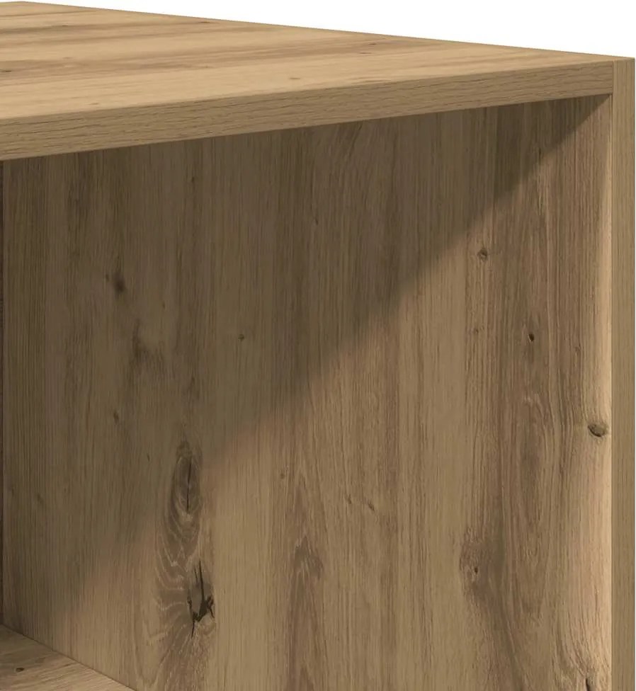 Šatní skříň dub artisan 80 x 50 x 200 cm kompozitní dřevo 3307701