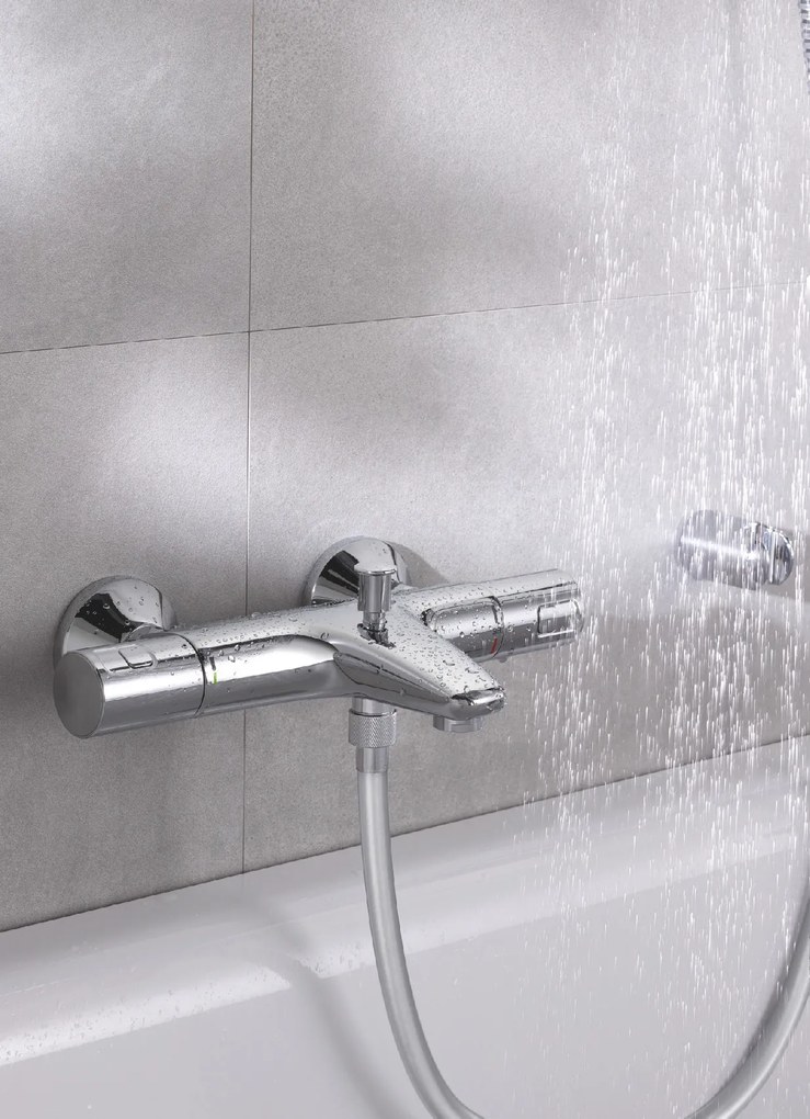 GROHE Precision Start - Termostatická vanová baterie, chrom 34598000