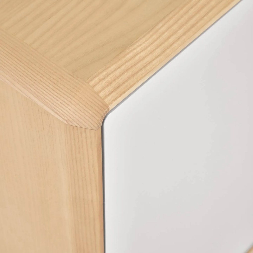 Dřevěný tv stolek marewa 180 x 41 cm MUZZA