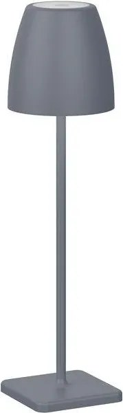NV 9223997 Venkovní stolní lampa COLT tmavě šedý litý hliník a akryl LED 2W 3000K IP54 62st. 5V DC vypínač na těle USB kabel stmívatelné - NOVA LUCE