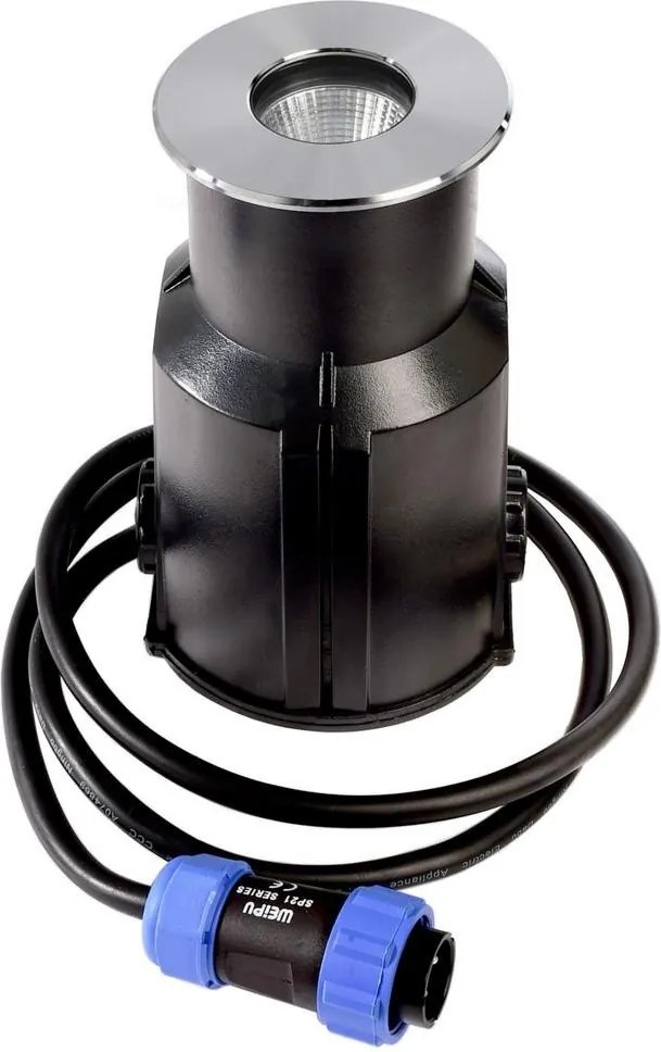 IMPR 730469 Deko-Light zemní svítidlo Easy COB Roa III WW 24V DC 5,50 W 3000 K 330 lm stříbrná