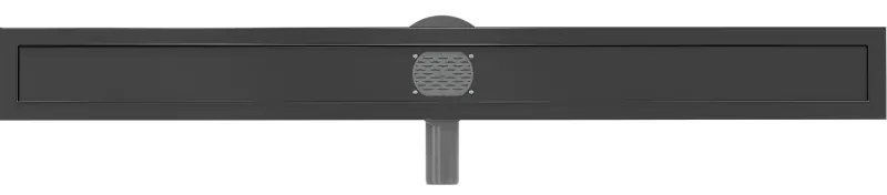 Mexen Flat 360, tělo žlabu s rotačním sifonem 80 cm, černá matná, 1740080