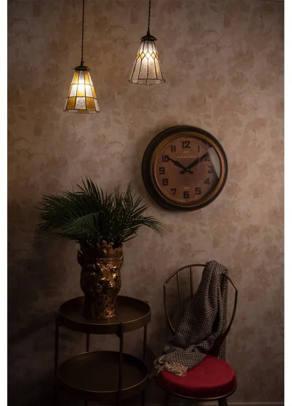 Závěsná Tiffany lampa Anki – 15x115 cm