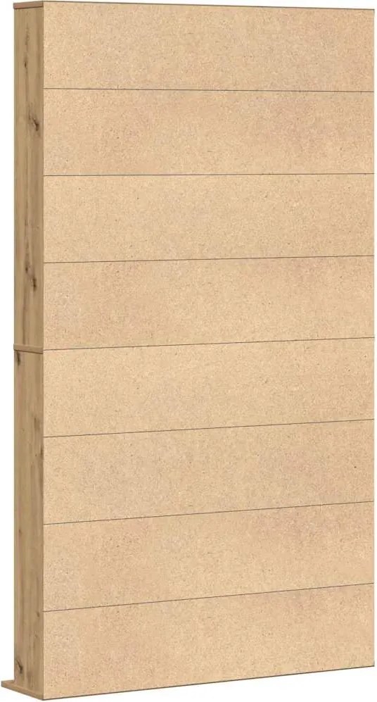 CD skříň Artisanový dub 101 x 23 x 177,5 cm Kompozitní dřevo 3329341