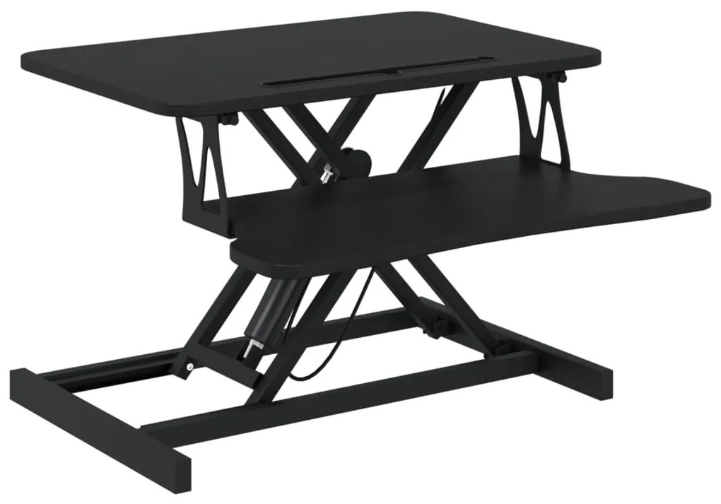 Nastavitelná pracovní stanice 60x40x(13–41,5)cm ocel a kompozit