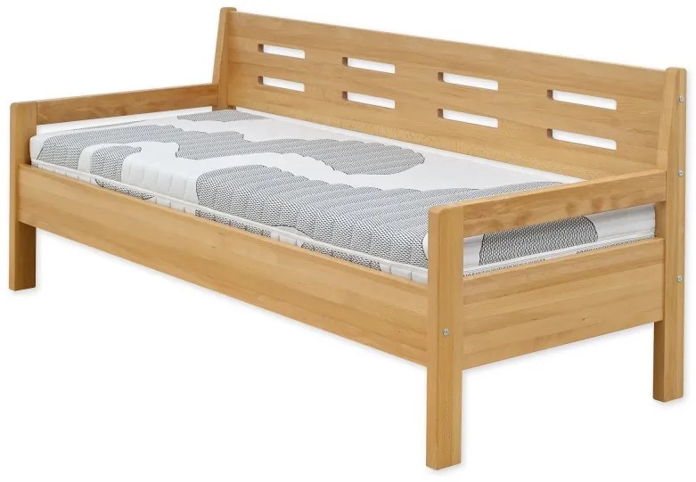 Kopeko Dřevěný gauč Materiál: Buk, Povrchová úprava: Přírodní provedení, Specifikace: s područkami 80