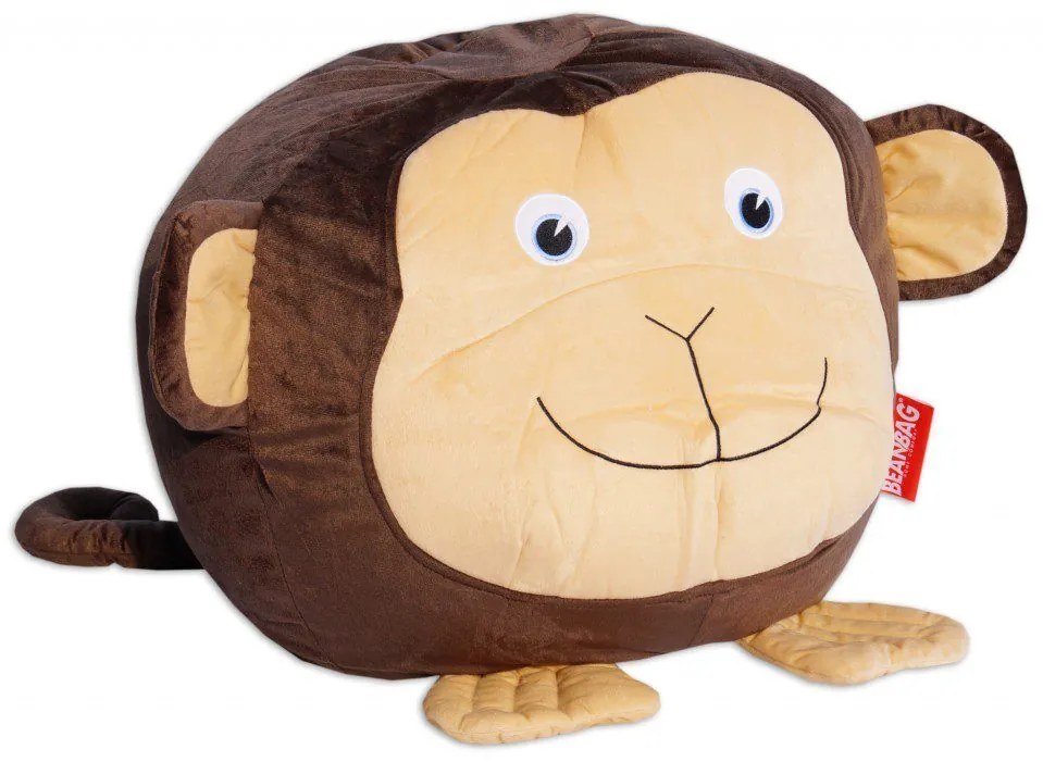 BeanBag Žofka hnědá opička