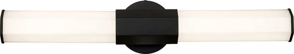 Koupelnové světlo Elstead Facet IP44 černá 66 cm LED 24W 2160 lm