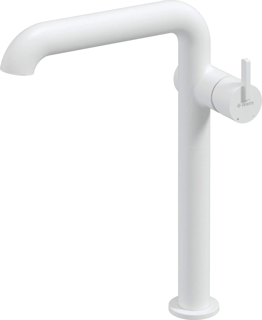 Deante Washbasin tap, tall, s rectangular spout