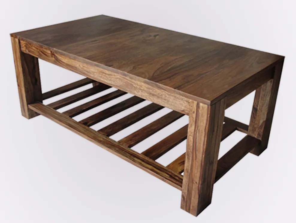 Furniture-nabytek - Masivní konferenční stolek 110x60x45cm - Dašaratha