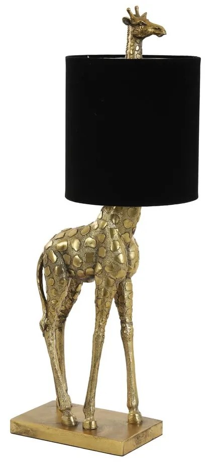 Stolní lampa v černo-bronzové barvě (výška 61 cm) Giraffe – Light &amp; Living