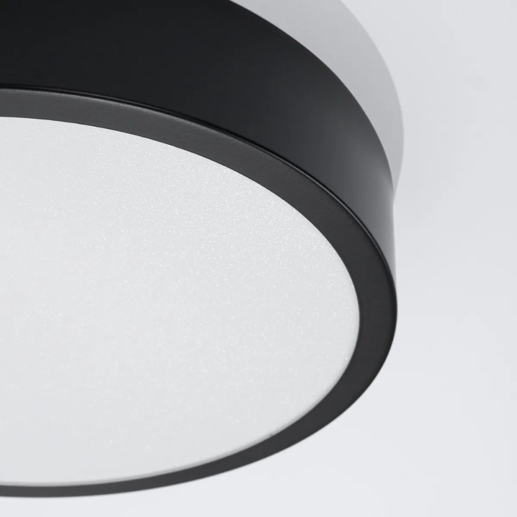 Sollux Lighting Stropní svítidlo ONYX 30 černá LED 3000K