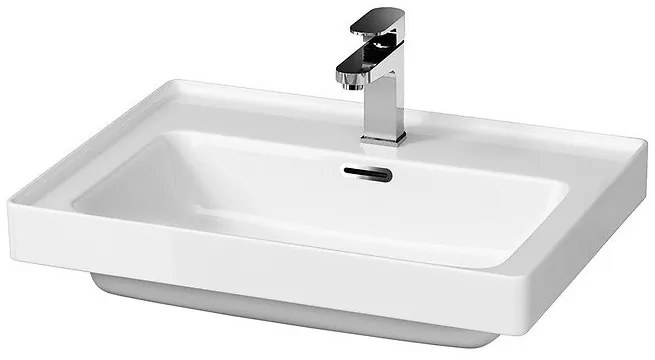 Cersanit Crea, závěsná skříňka s umyvadlem 60cm, set B114, dub, S801-288