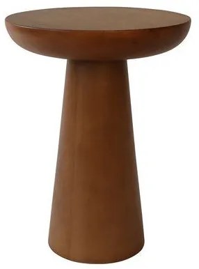 Ořechový odkládací stolek Tucas Home Mushroom - 50 cm