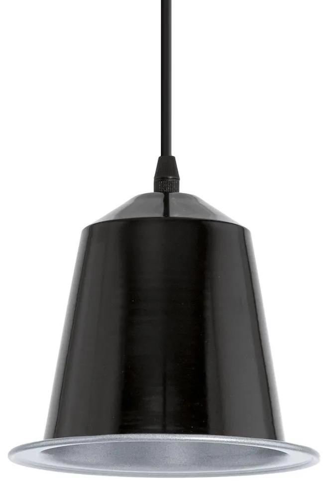 Eglo Eglo 75112 - LED Závěsné svítidlo GINOSA GU10/5W/230V černá EG75112