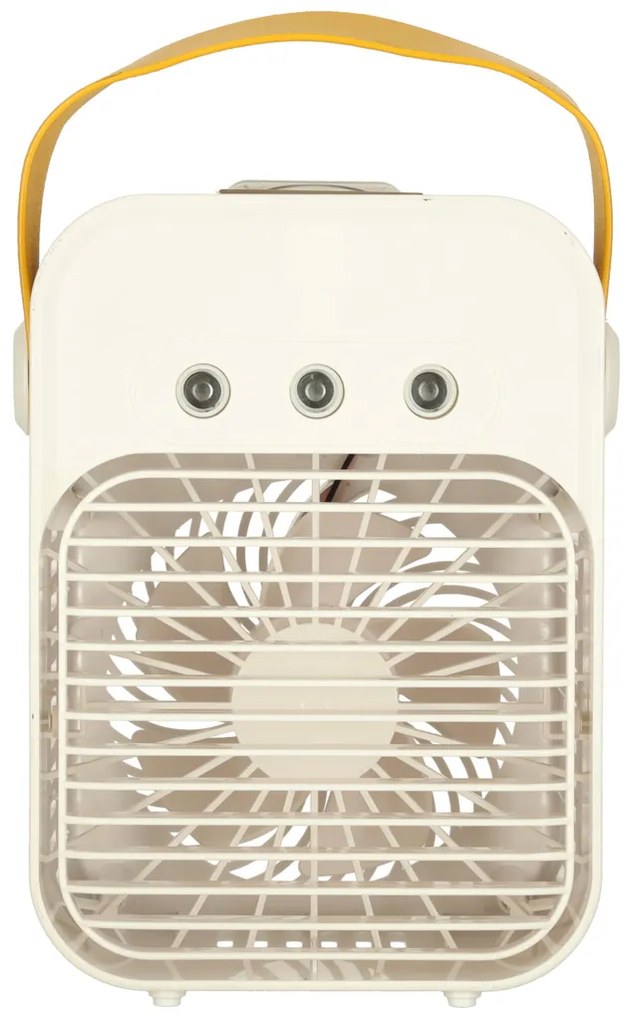 Creative Corner Ventilátor klimatizace zvlhčovač vzduchu stříbrný