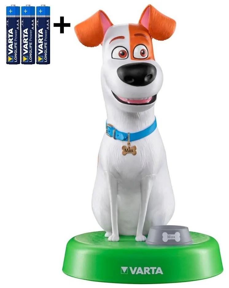 Varta Varta 15641 - LED Dětská lampa THE SECRET LIFE OF PETS LED/3xAAA VA0212
