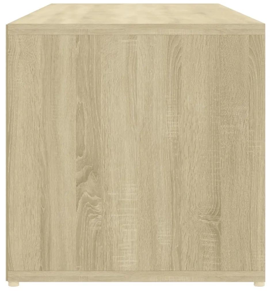 Botníková lavice dub sonoma 105 x 35 x 35 cm dřevotříska