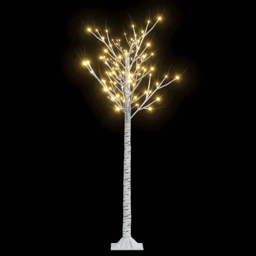 328676 vidaXL Vánoční stromek 140 teplých bílých LED 1,5 m vrba dovnitř i ven