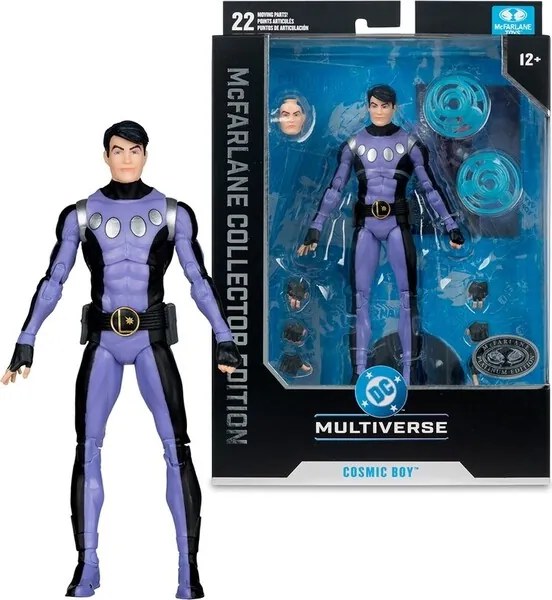 Figurka DC McFarlane Collector Edition WV13 – #51 Cosmic Boy (Final Crisis) 18 cm [Chase]