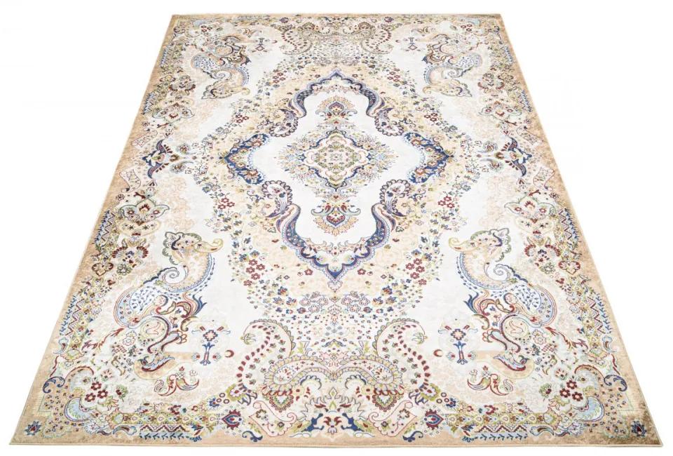Kusový koberec Evunda krémový 140x200cm