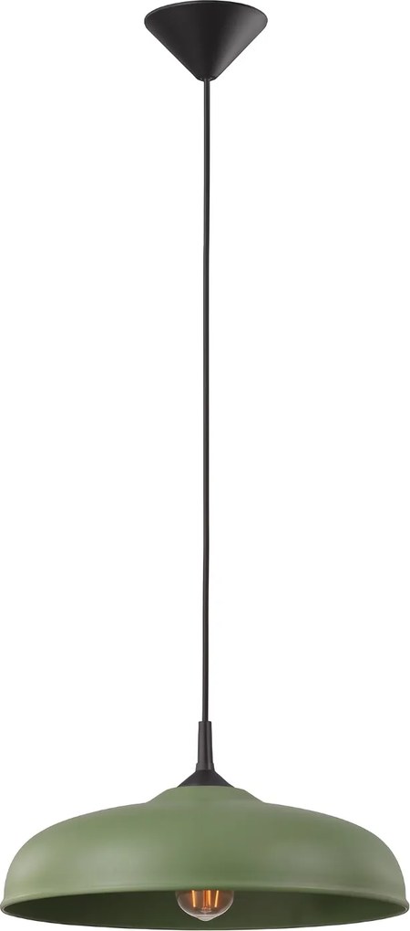 Sollux Lighting Závěsné svítidlo GINA olivově zelené