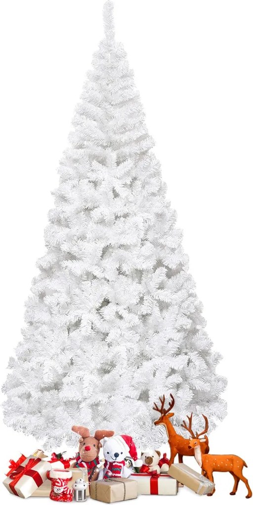 Costway Christmas Tree Umělý vánoční stromek s kovovým stojanem