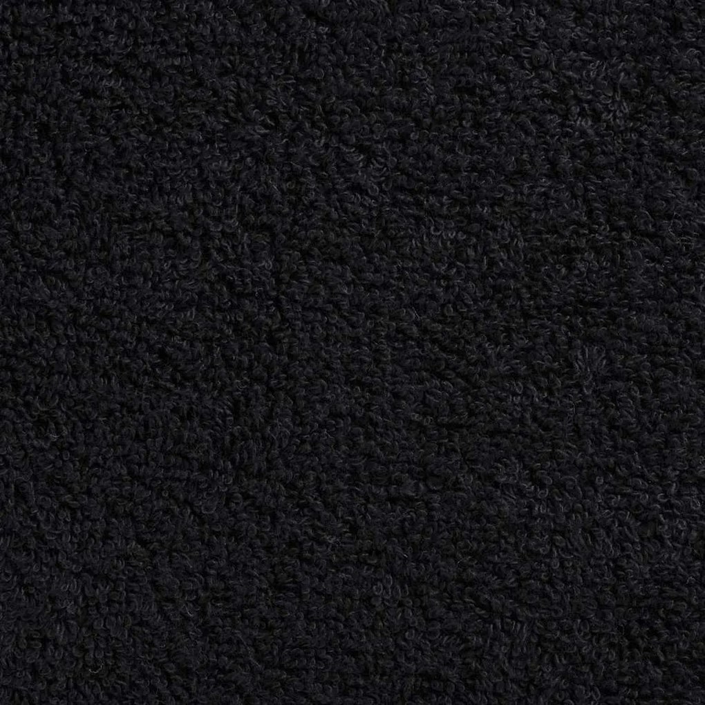 Premium ručníky SOLUND 2 ks černé 100 x 200 cm 600 g/m² 137437
