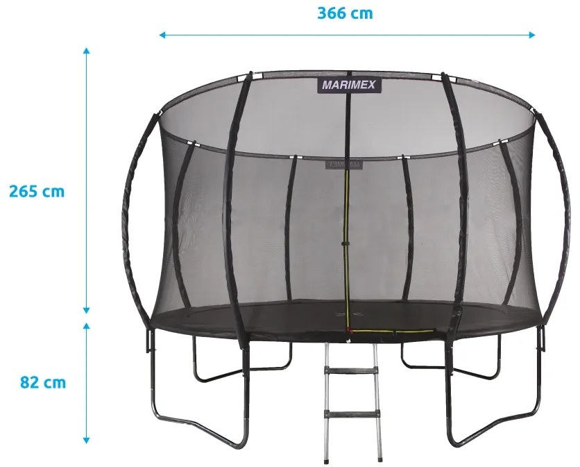 Marimex Comfort 366 cm + ochranná síť + schůdky