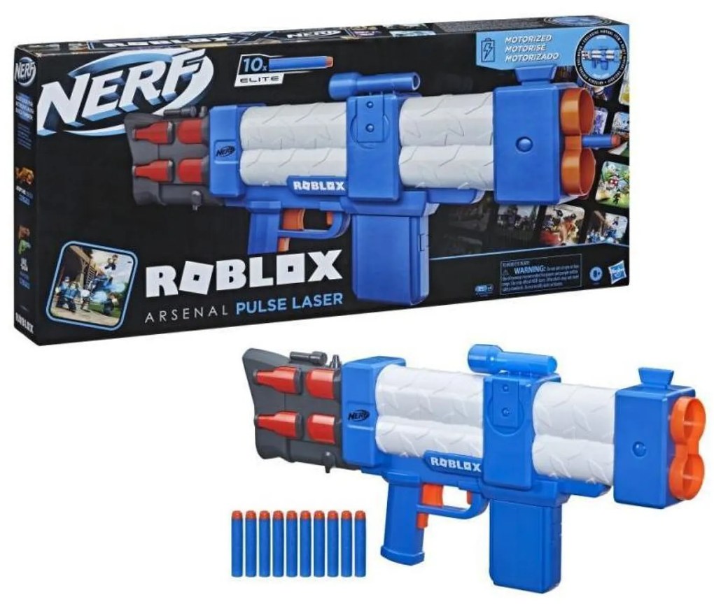Dětská zbraň nerf roblox arsenal pulse laser