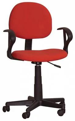TEMPO KONDELA  Tempo Kondela TC3-227 kancelářská židle, červená