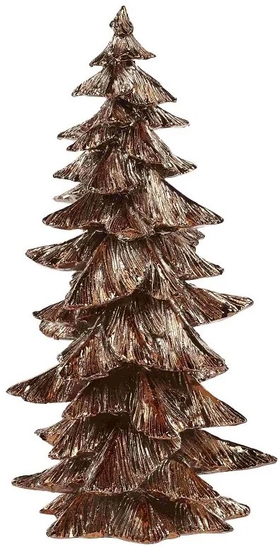 LENE BJERRE Vánoční stromek SERAFINA, měděný, výška 20 cm