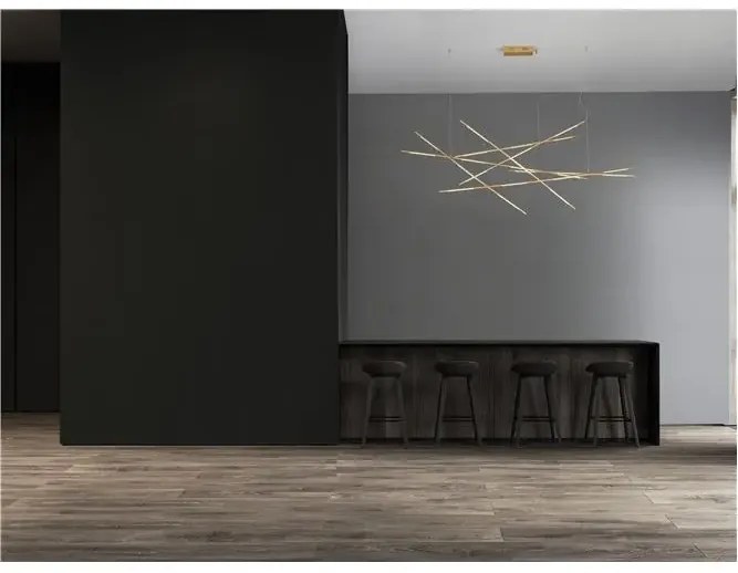 LED lustr Raccio 1805 zlaté s dálkovým ovládáním