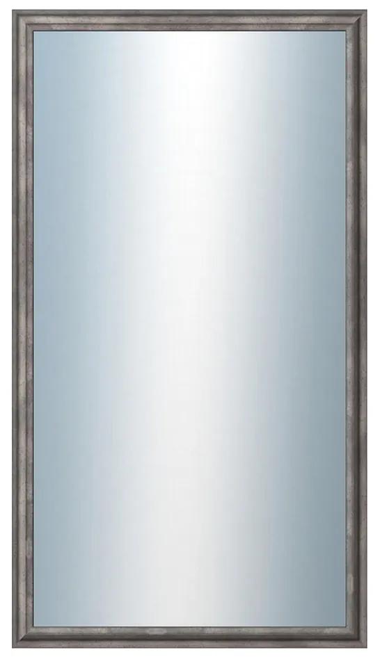 DANTIK - Zarámované zrcadlo - rozměr s rámem cca 50x90 cm z lišty TRITON cín (2146)