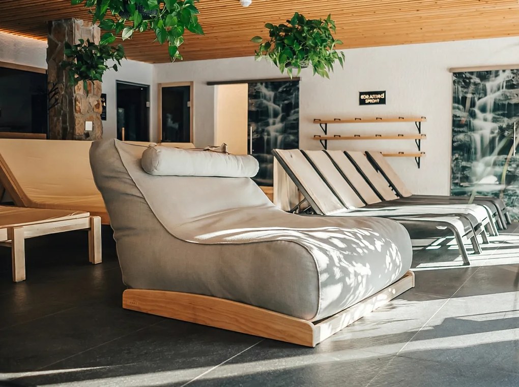 Divan OUTDOOR / Klasik 120 × 140 × 90 cm (Š × H × V) / Graphite