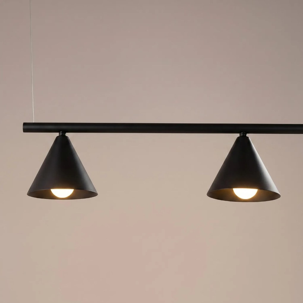 Sollux Lighting Lustr NOX 4L černý